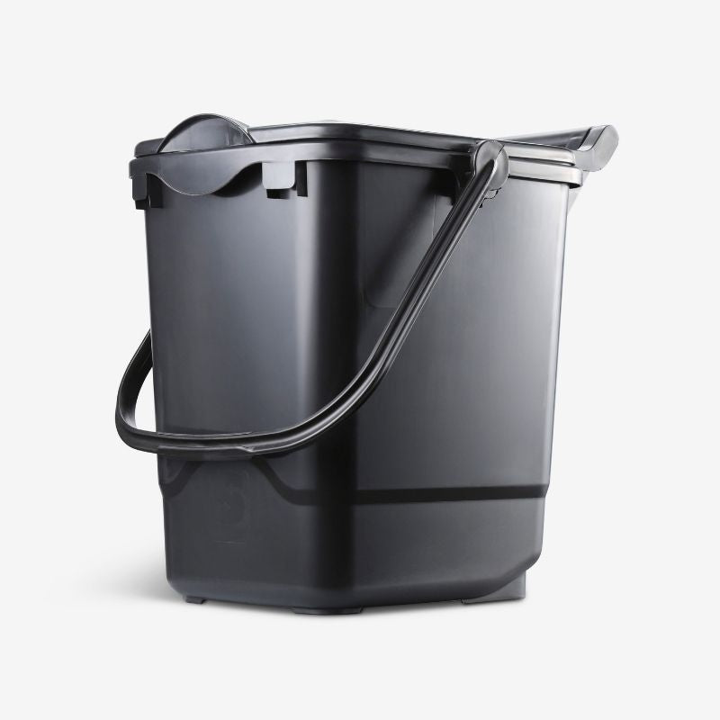 Straight 23L Litre Black Composting Caddy | Food Waste Composting